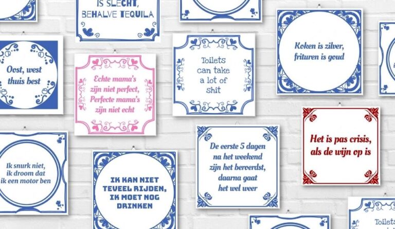 30x Tegeltjeswijsheid met humor - Bestleukedingen.nl